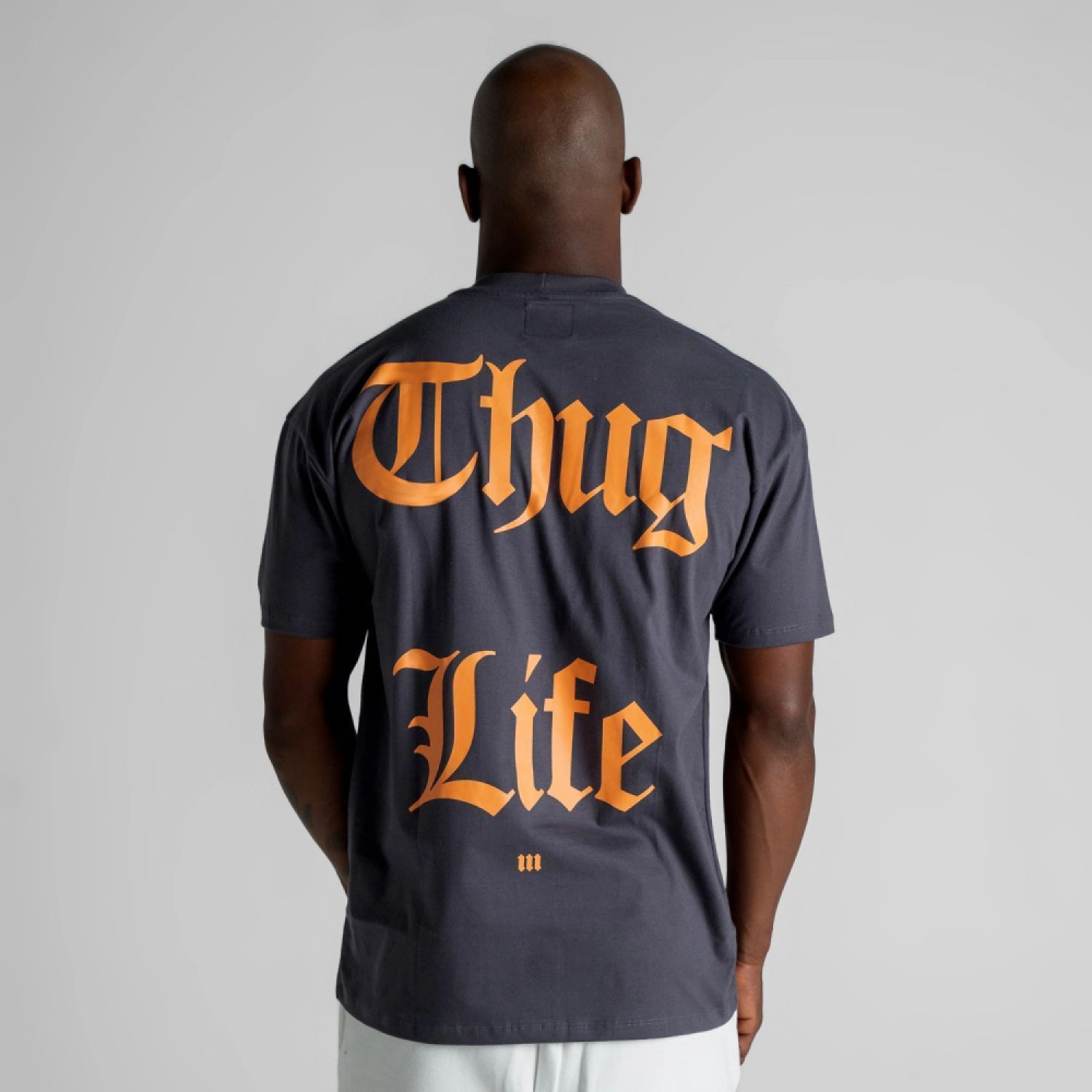 Camiseta Oversized Mith Gang Thug Life Cinza